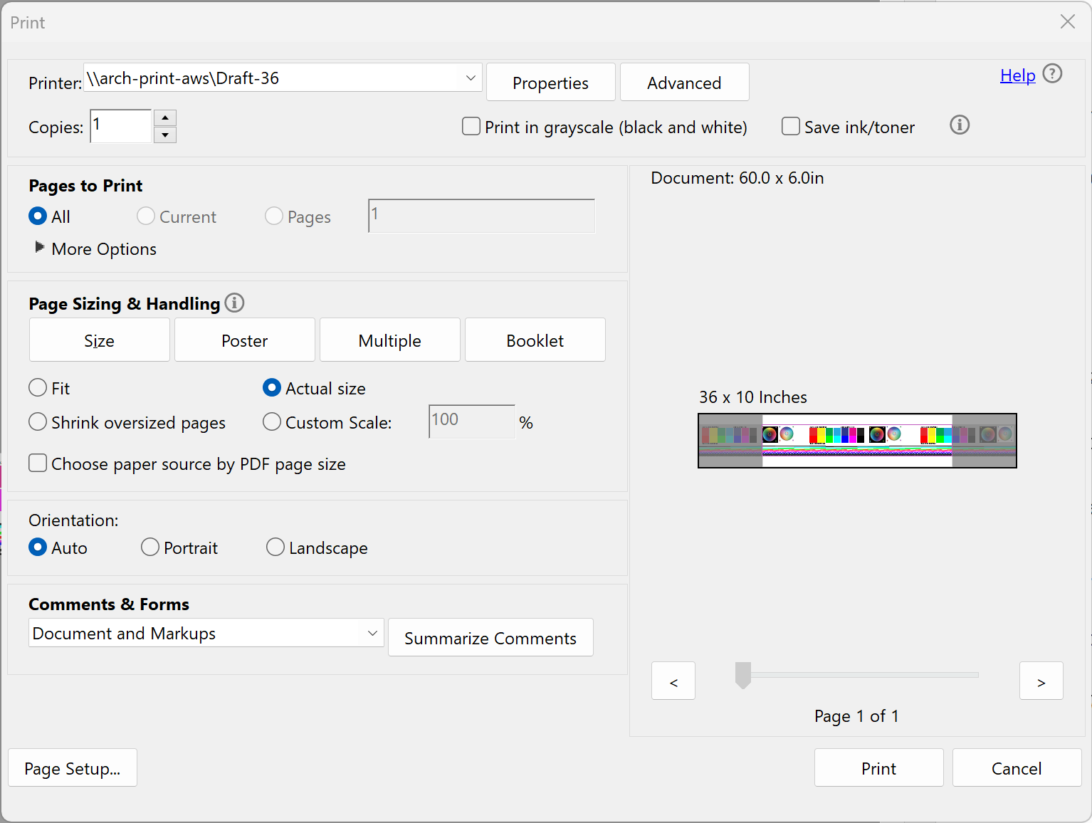 Printing to the Draft Printers - Yale Architecture