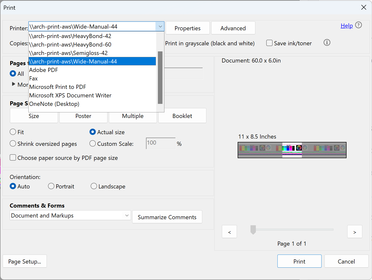 Printing to the Manual Feed, Semi-Gloss, and Clear Film Printers - Yale ...